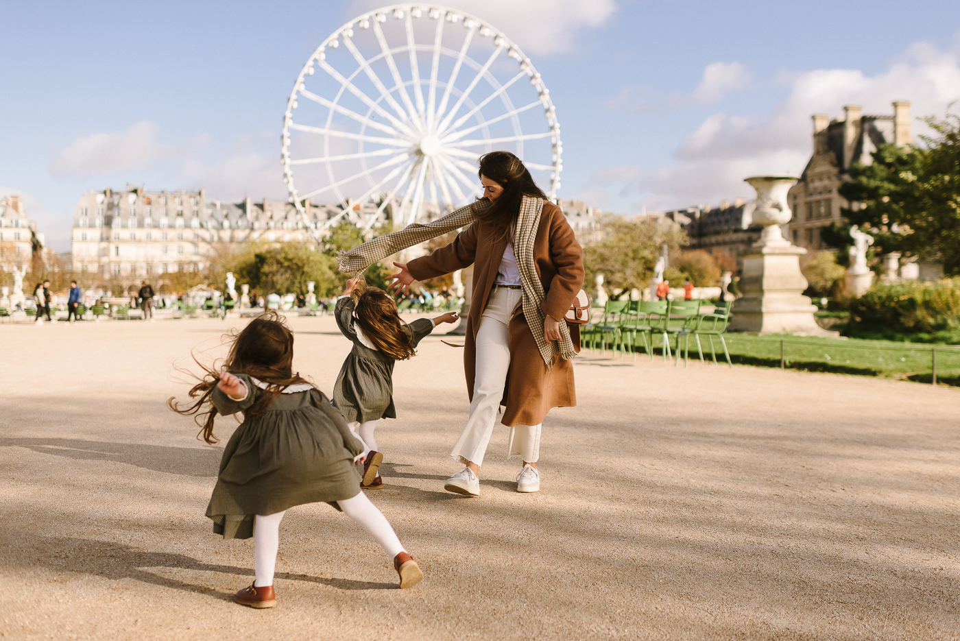 Imagens de vida: Clara, Alice e Susana – Fotos em Paris